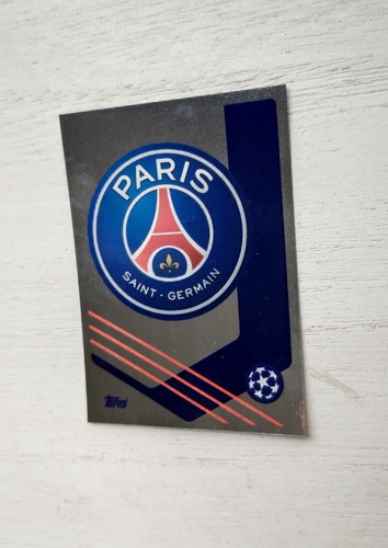 Topps 2021 2022 Champions League écusson badge escudo PSG Paris Saint ...