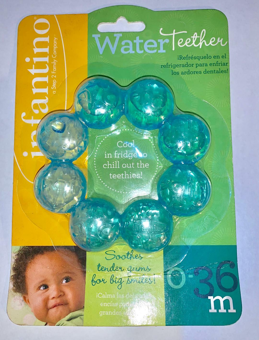 Infantino BPA-Free Soothing Water Teether: Aqua Blue | eBay