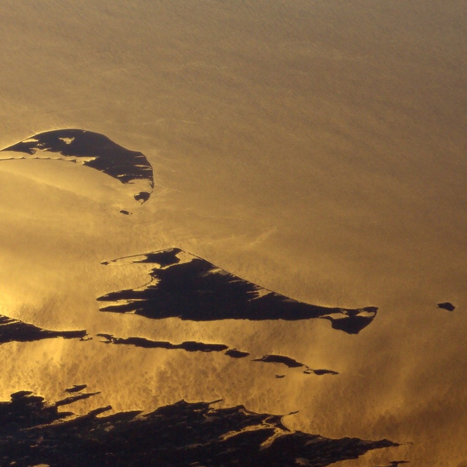 Cape Cod From Space Photo Poster Print, Marthas Vineyard Nantucket Bay ...