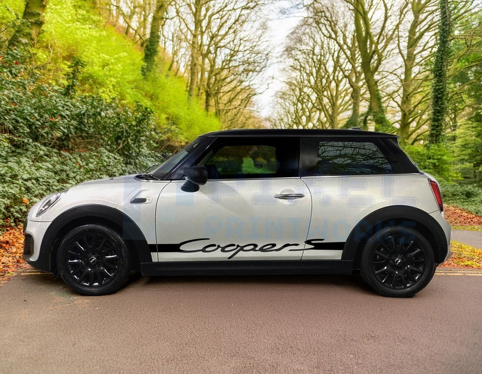 COOPER S XL Side Stripe - Universal Vinyl Decal for Mini Cooper (2006 ...