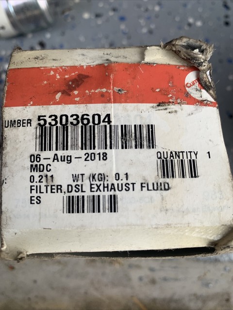 5303604 Cummins Diesel Exhaust Fluid Filter 1457436033 F00bh40343 ...