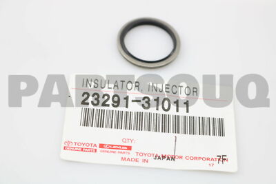 2329131011 Genuine Toyota INSULATOR, INJECTOR VIBRATION 23291-31011 | eBay