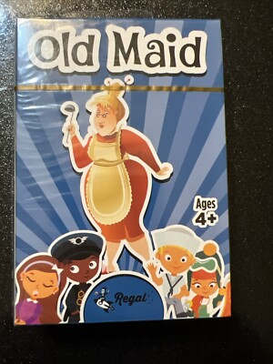 OLD MAID CARD GAME REGAL TOYS BRAND Factory SEALED DECK | eBay