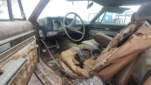 1967 68 69 AMC AMBASSADOR 2 DOOR SEAT FRAME SET BENCH FRONT AND REAR ...