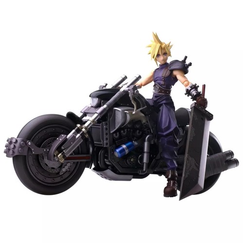 Bring Arts Cloud and Hardy Daytona Fig Set FFVII Black Metallic ...