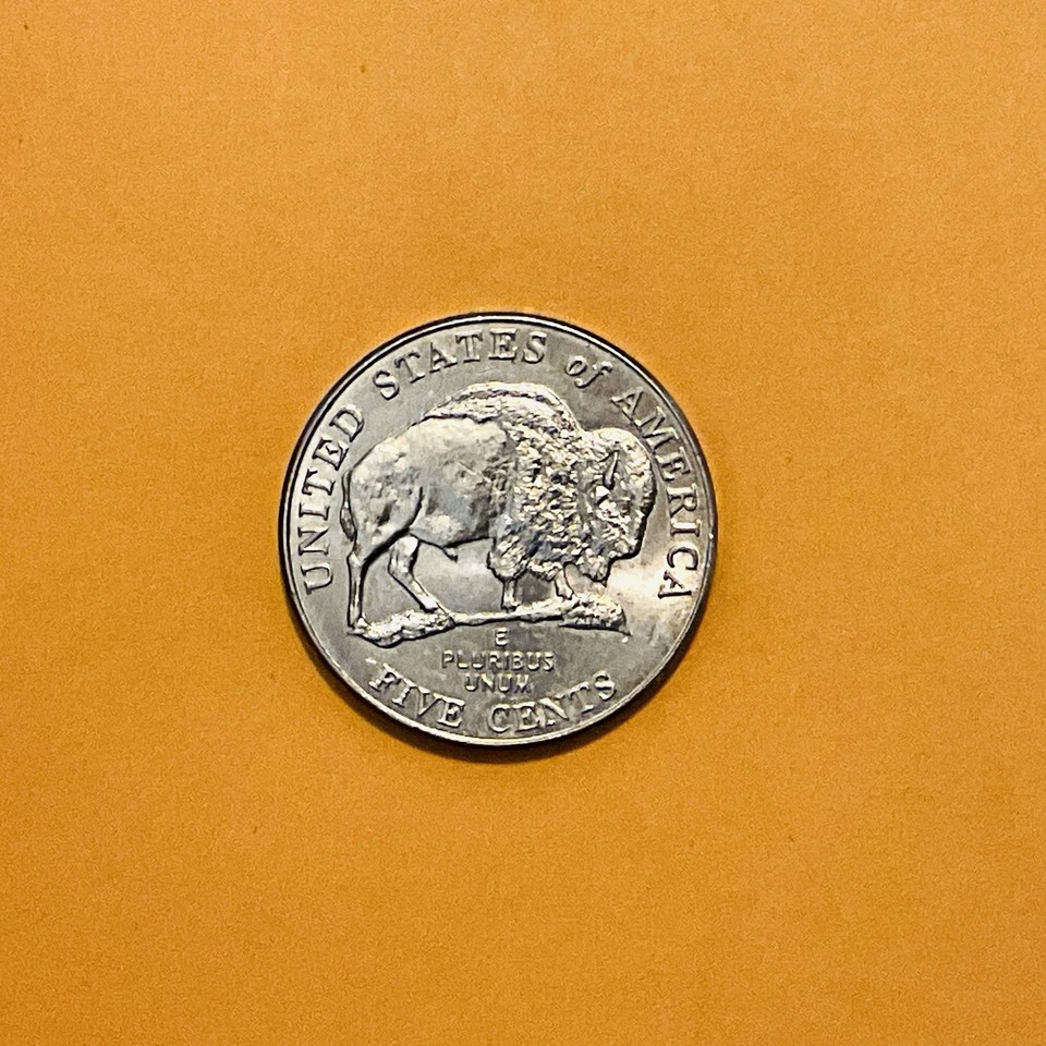 2005 D Jefferson Nickel-Speared Buffalo - Die Crack Obverse | eBay