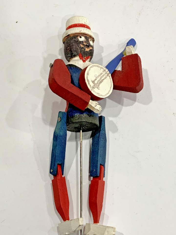 78 RPM Phonograph Dancing Banjo Player Figure Only (Similar to Ragtime ...