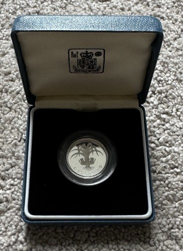 1985 Silver (925) Proof £1 Coin. 9.5g. Boxed. | eBay