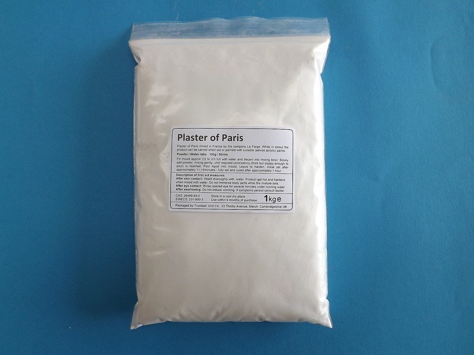 250g to 10kg PoP Plaster of Paris Casting Powder for Craft use * Pick ...