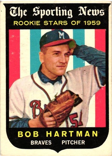 BOB HARTMAN 1959 Topps #128 FREE SHIPPING B15R4S7P16 | eBay