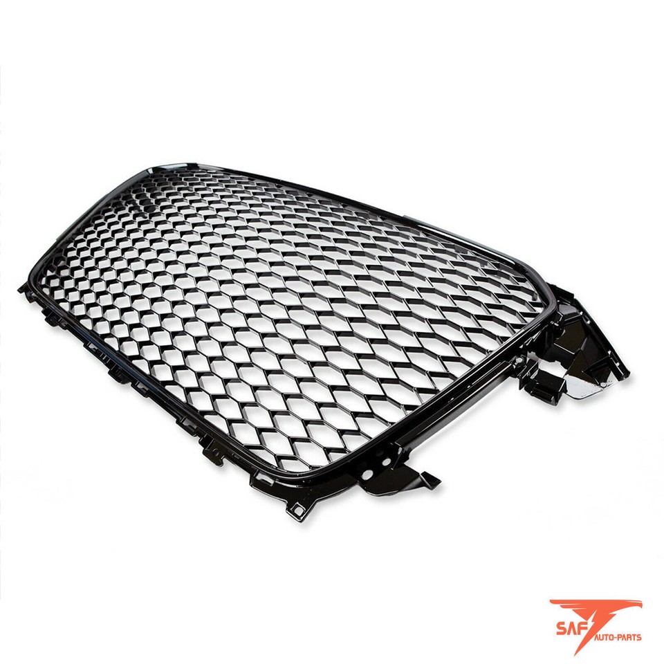 For 2013-2015 Audi A4 S4 B8 Front Bumper Honeycomb Grille Mesh RS4 ...