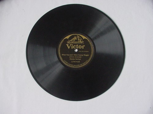 Victor 78 rpm record #17474 When You and I Were Young, Maggie - Silver ...