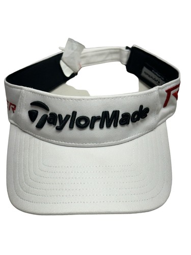 TaylorMade Golf Visor Hat Cap Pre-owned Mens Adjustable Embroidered R9 ...
