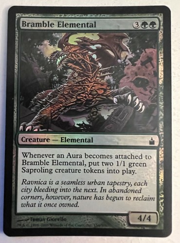 Bramble Elemental Ravnica MtG Magic the Gathering FOIL | eBay