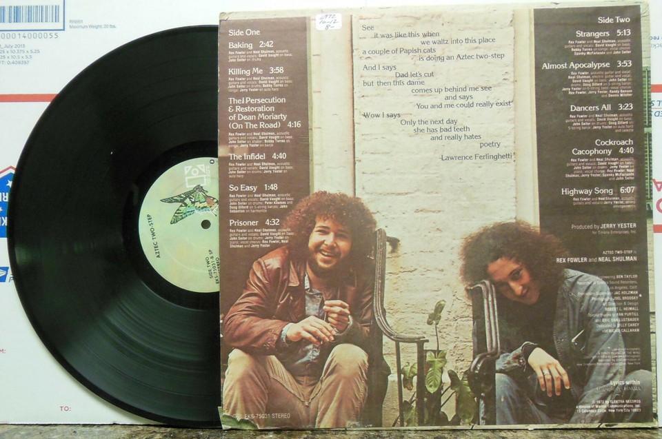 Aztec Two Step, Self Titled LP Record, VG | eBay