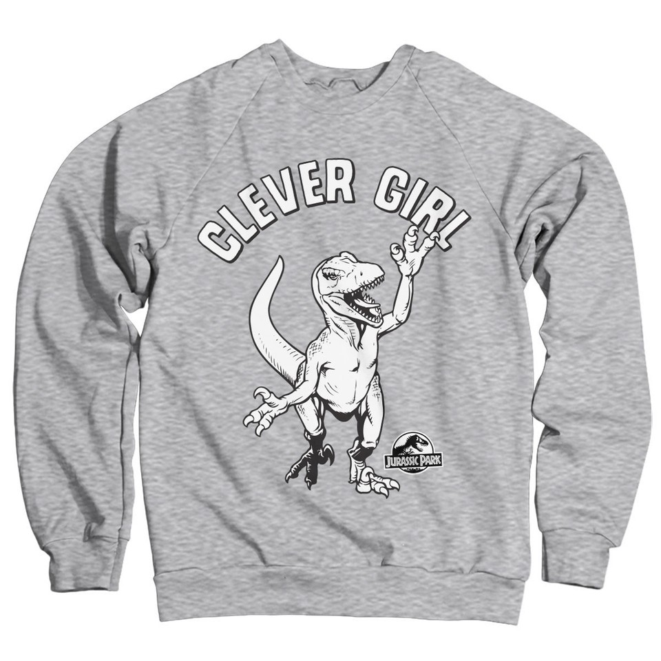Officially Licensed Jurassic Park - Clever Girl Sweatshirt S-XXL Sizes ...
