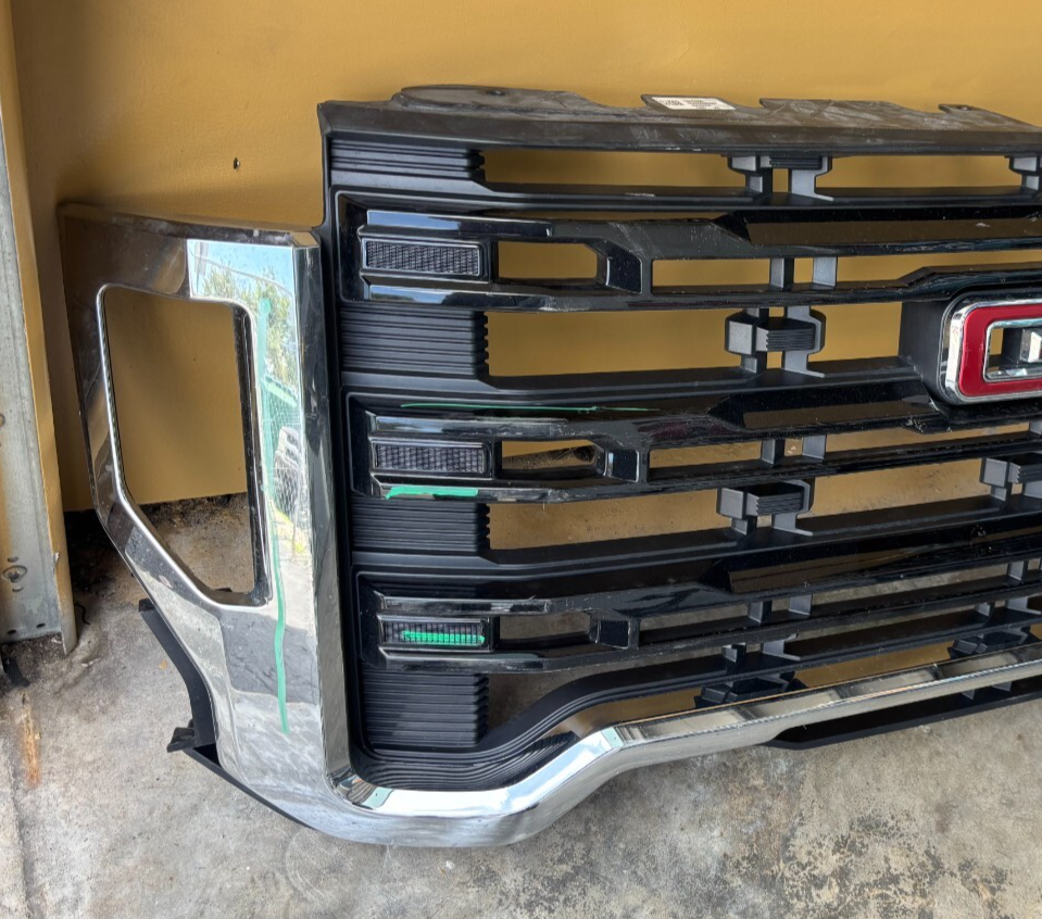 2020-2023 GMC SIERRA 2500 3500 HD GRILLE OEM FRONT CHROME & BLACK GRILL ...