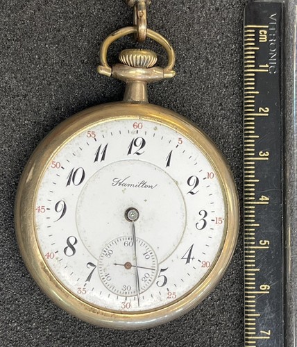 Circa 1916 Hamilton Grade 982 Model 2 Pocket Watch..TJ342 | eBay