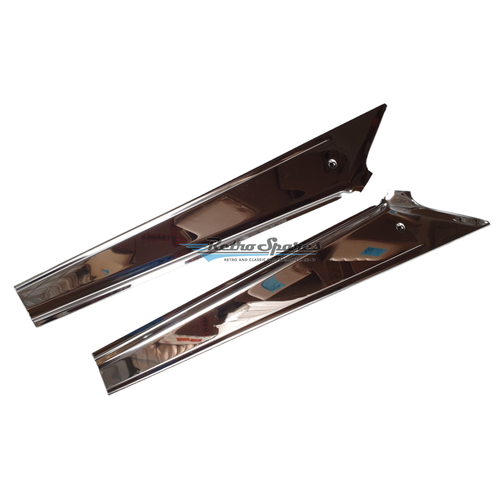 Rear Stainless Window Side Screen Side C Pillar Moulds Set (2pc) for ...