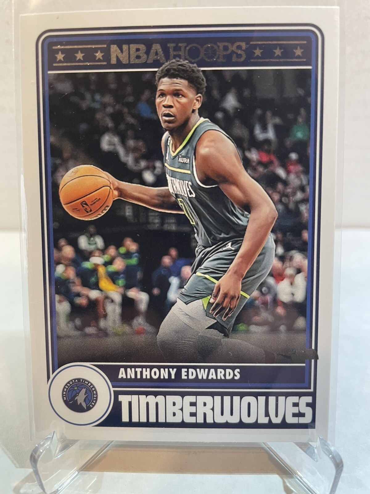 2023-24 NBA Hoops THROWBACK Anthony Edwards 🏀 Minnesota Timberwolves ...