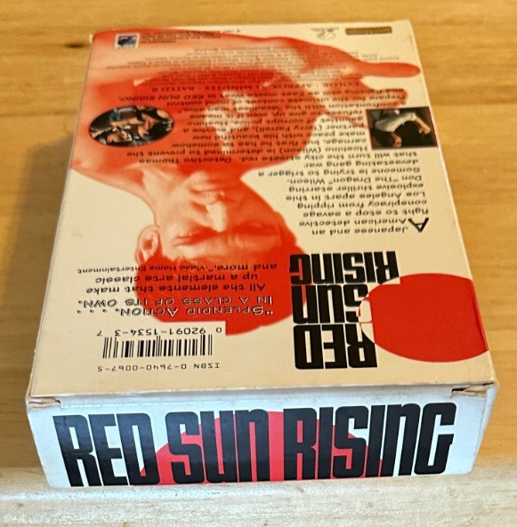 Red Sun Rising (VHS, 1997) Don "The Dragon" Wilson/Mako ~ Martial Arts ...