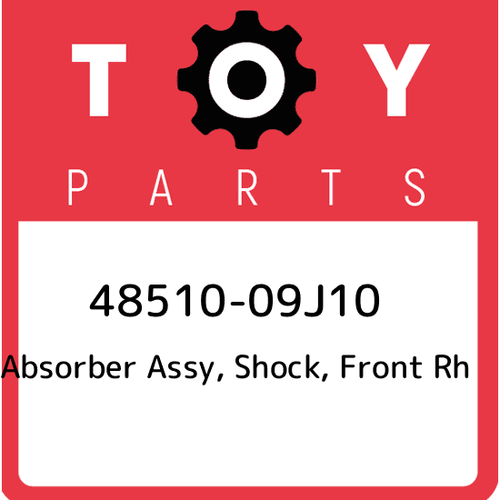 48510-09J10 Toyota Absorber assy, shock, front rh 4851009J10, New ...
