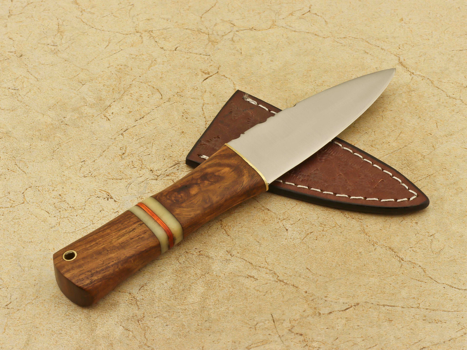 Custom Handmade D2 Steel Sgian Dubh Scottish Dirk Knife + Sheath | eBay