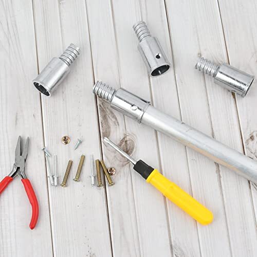 6Pcs Ultra Threaded Tip Replacement Repair Kit Metal Broom Handle ...