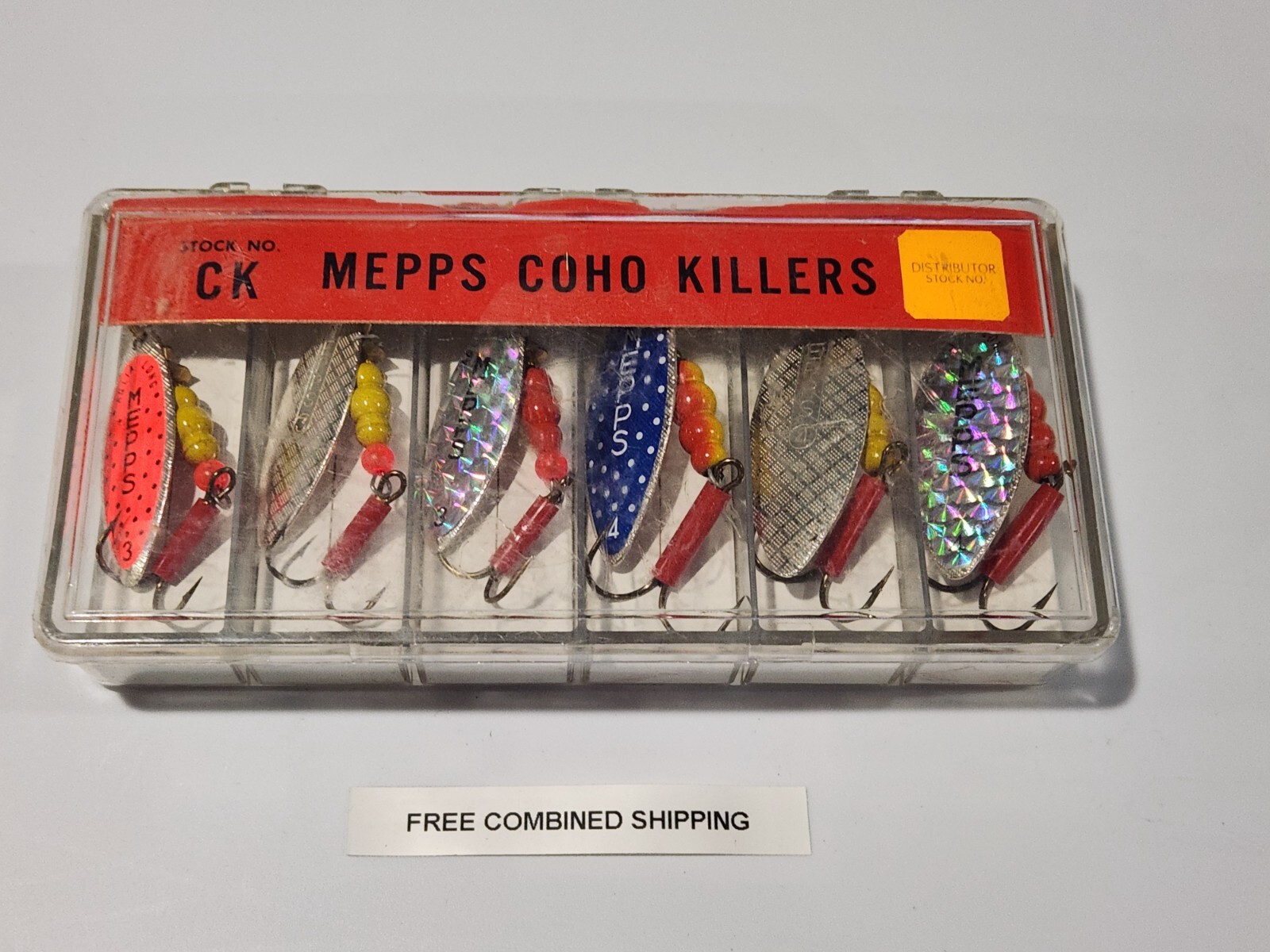 Vintage Mepps Coho Killers Kit Stock Number CK Set of 6 Inline Spinners ...