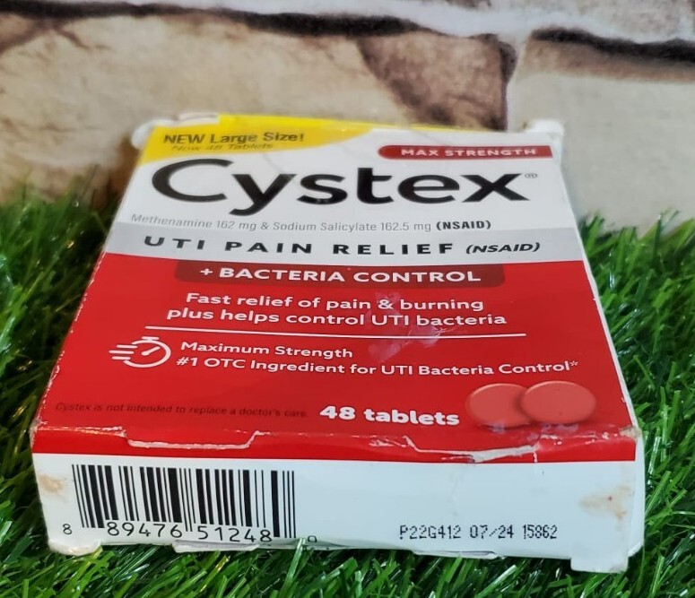 Cystex UTI Pain Relief Maximum Strength Relieves Pain & Urgency of ...