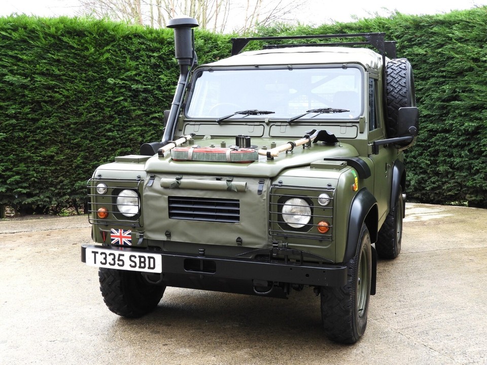 1999 LAND ROVER DEFENDER 90 2.5 300TDI EX MOD XD-WOLF RARE WINTER WATER ...