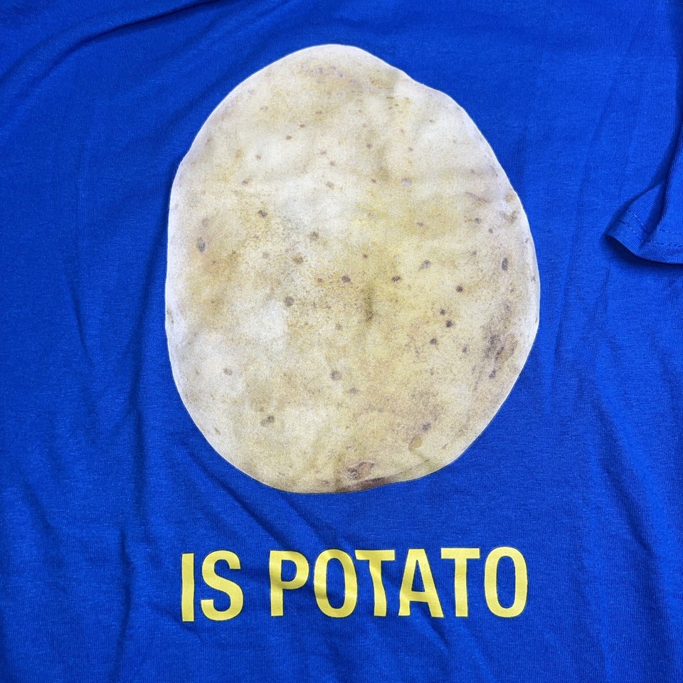 The Late Show with Stephen Colbert Is Potato T Shirt, Size Large | eBay