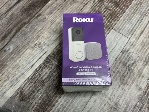 Roku Wire Free Video Doorbell And Chime SE Motion Detection - Battery ...