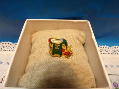 Hallmark 1997 "Letters to Santa" Santa w/ Mailbox Enamel Collector's ...