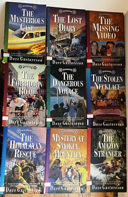 Lot Of 9 Reel Kids Adventures by Dave Gustaveson PB Chapter Books 1-8 ...