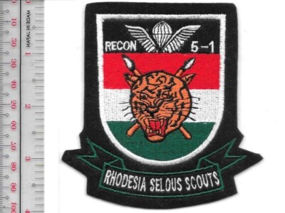 Rhodesia Army Rhodesian Defence Force RDF Selous Scouts RECON 51 ...