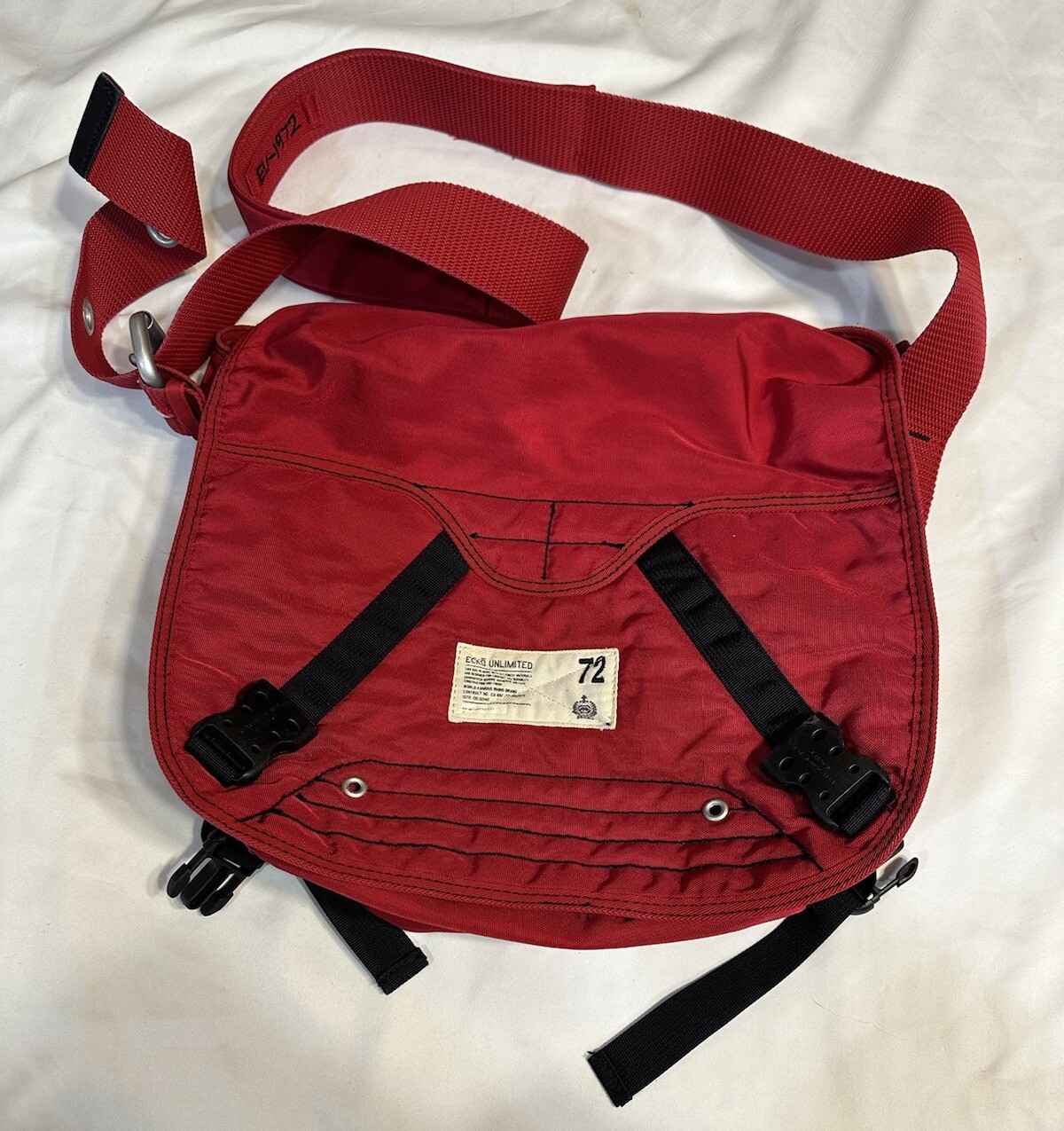 Messenger Bag Ecko Unltd Red Laptop DJ Crossbody Hip … - Gem