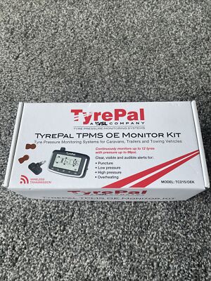 TyrePal TPMS OE Tyre Pressure Monitor Kit TC215/OEK Caravans Trailers ...