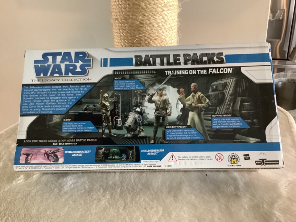 Star Wars TRAINING ON THE FALCON Legacy Collection 3.75" Battle Pack ...