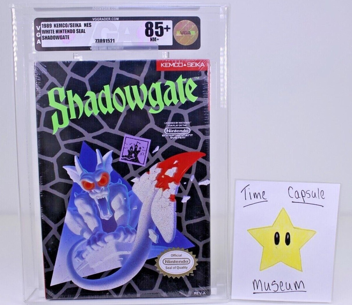 Shadowgate New Nintendo NES Factory Sealed WATA VGA Grade 85+ MINT NIB ...