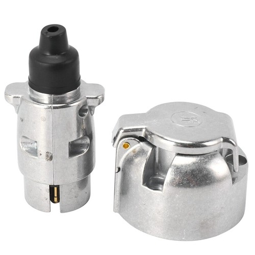 Trailer Accessories- 7 Pin Trailer Plug 12V Rv Sockets Towbar Towing ...