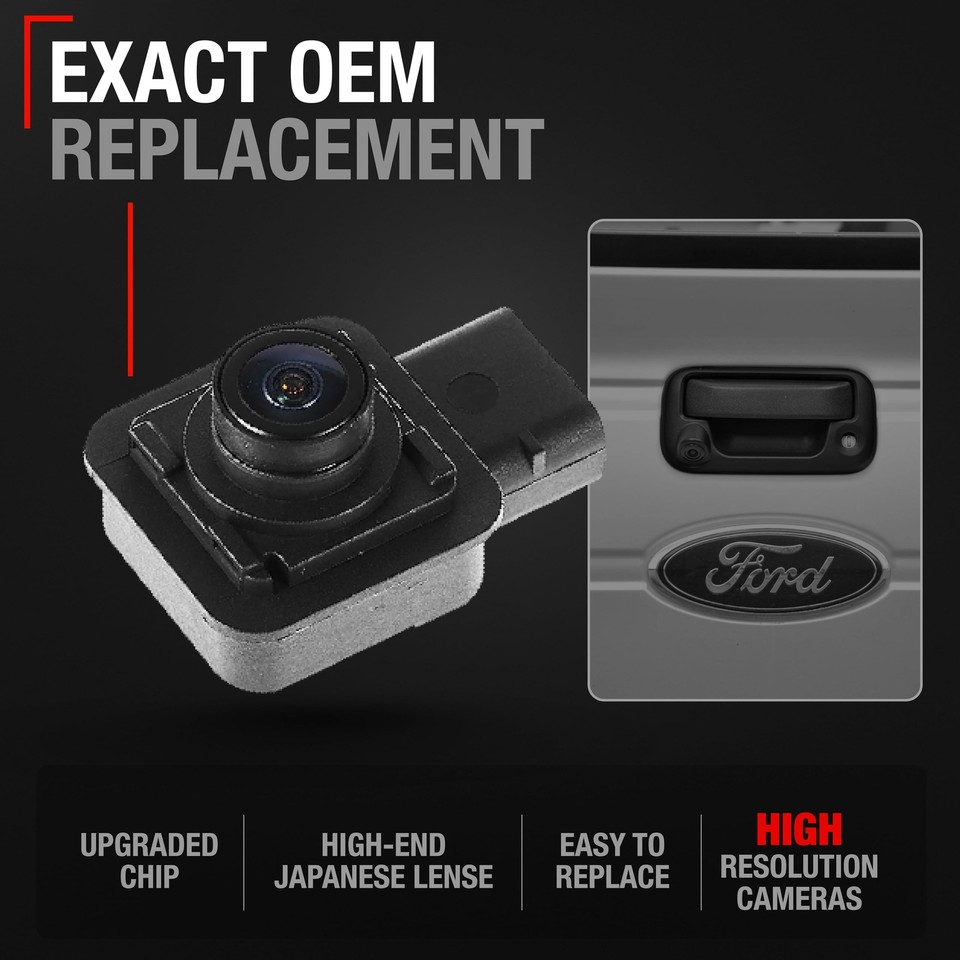 Rear View Backup Camera for Ford F-150, Ford Lobo - Reverse Park Assist ...