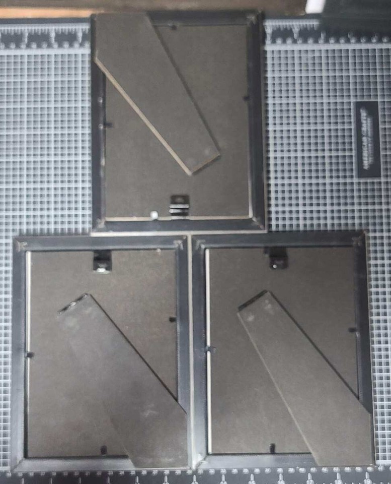 IKEA Mahult 13x18 cm / 5x7" Stainless Steel Frame - Lot of 3 | eBay