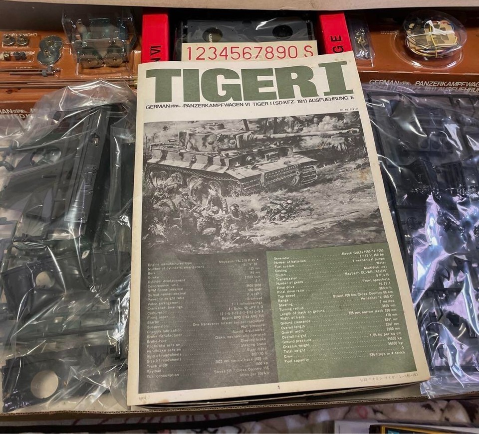 Tamiya Tank Tiger I Type 1/25 Remote Control Tank New | eBay UK