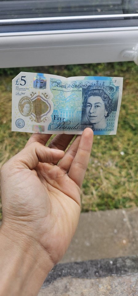 AK47 £5 Note Genuine Banknote GBP Five Pound Serial Number AK 47 | eBay UK