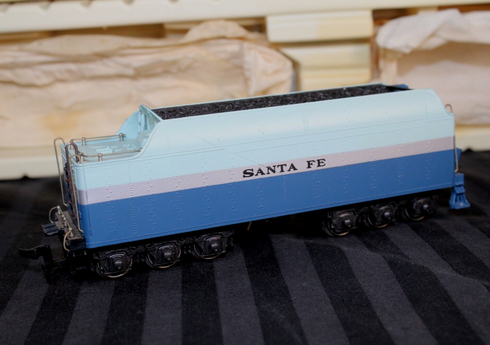 HO Scale AHM/Rivarossi SANTA FE BLUE GOOSE 4-6-4 Hudson 3460 LOCOMOTIVE ...