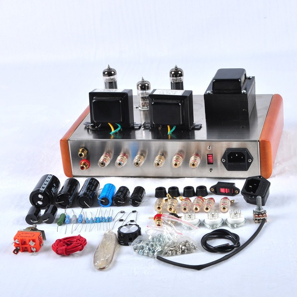Class A Single-End Hi-FI Audio Tube Integrated Amplifier Valve Amp DIY ...