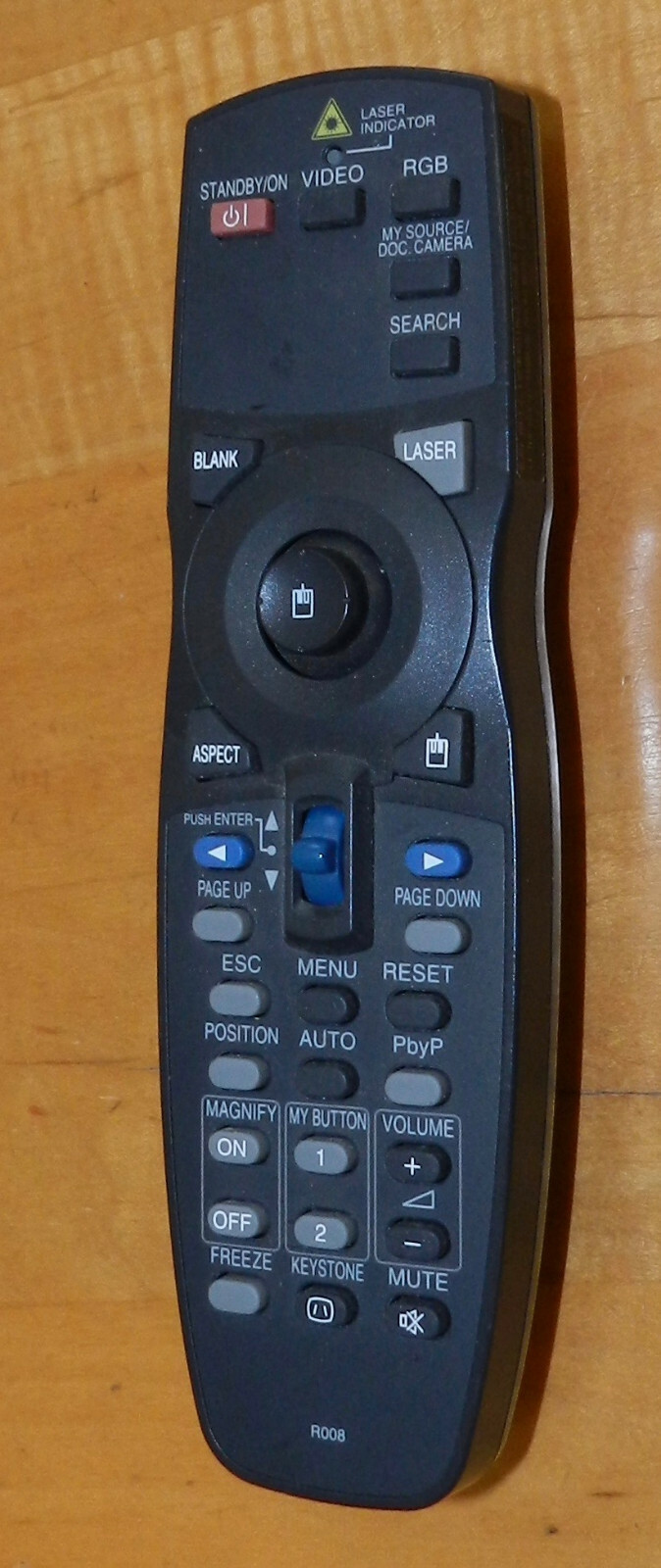 Genuine SMK JQA R008 Projector Remote Control w/ Laser Pointer | eBay