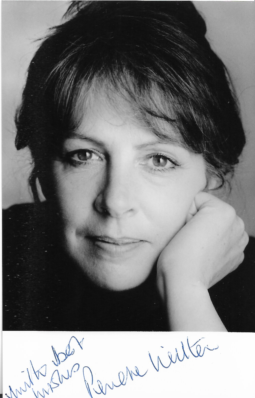 Penelope Wilton Actress Dr Who 3.5" x 5.52 Genuine Signed Autograph COA ...