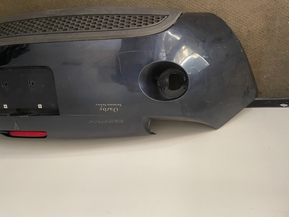 2006-2009 Pontiac Solstice Rear Bumper Cover OEM Dark Blue | Plastic ...